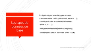 Formation algorithme | PPTX