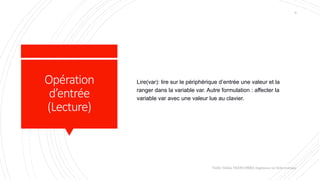 Formation algorithme | PPTX