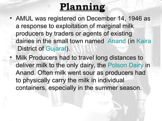 Formation Of Amul | PPT