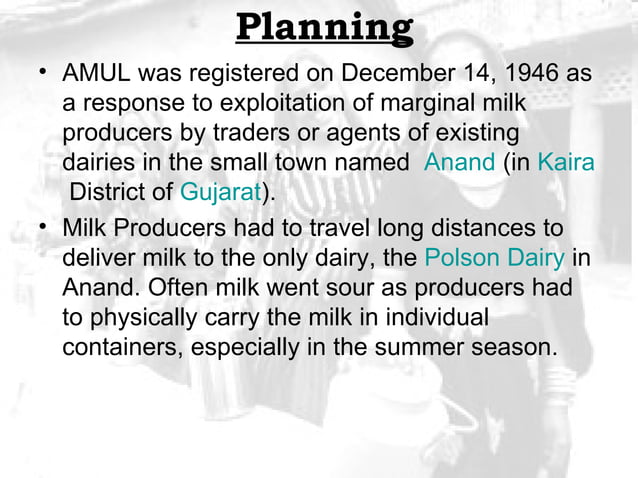 Formation Of Amul | PPT