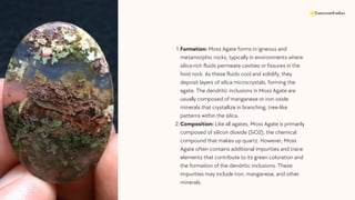 Formation and Composition Moss Agate gemstone | PDF