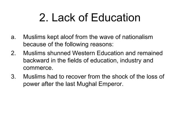 Formation And Objectives Of Muslim League | PPT | Hinduism | Religion ...