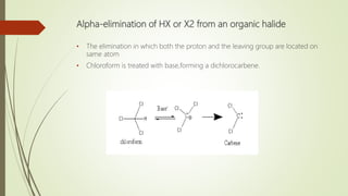 Formation and reaction of carbenes, nitrenes & free radicals | PPTX
