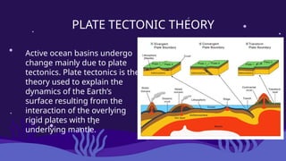 The Structure, Features, and Evolutionary Stages of Oceanic Basins ...