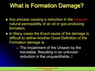 Formation Damage | PDF