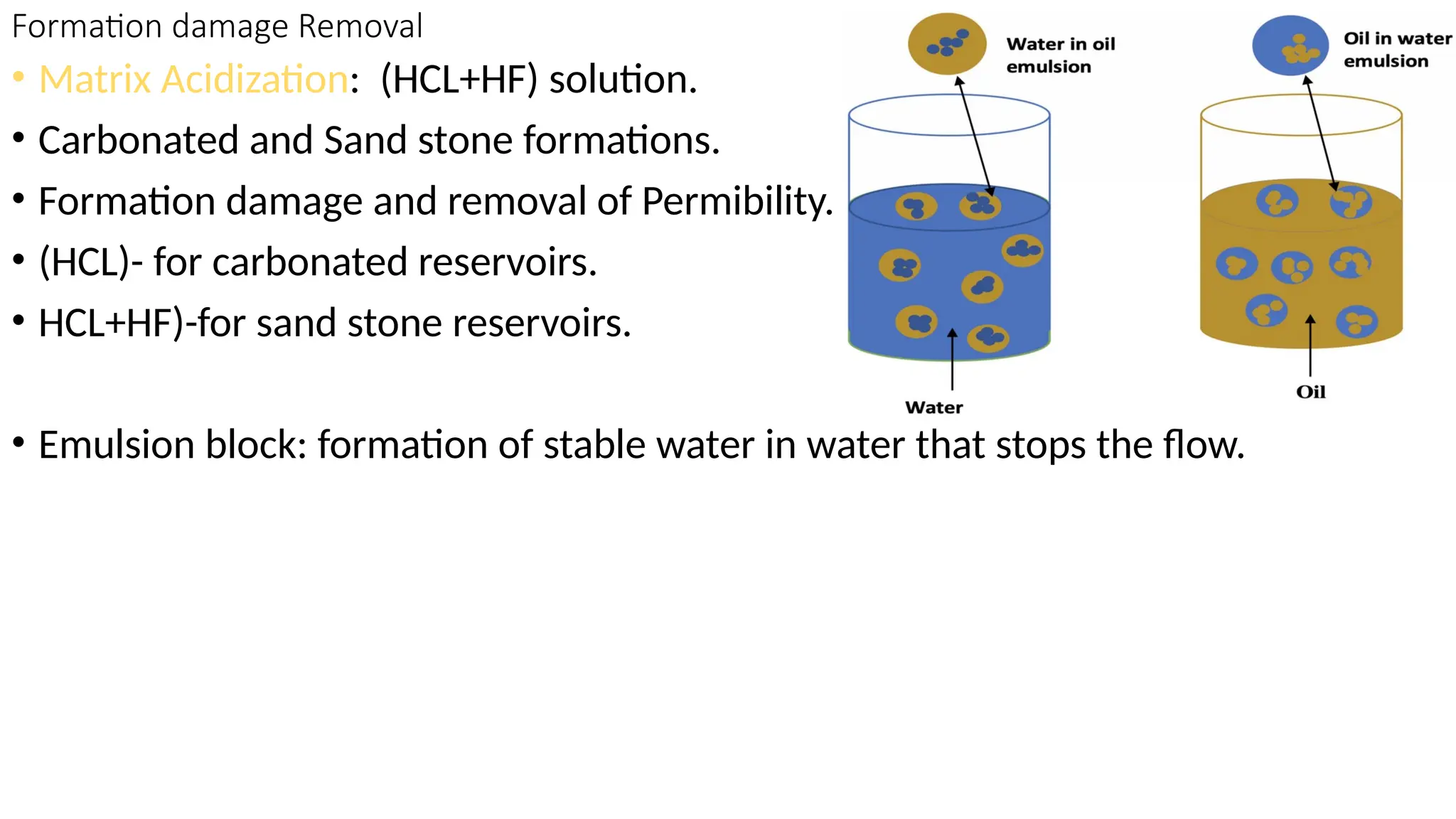 Formation damage, skin and the skin treatable techniques. | PPTX