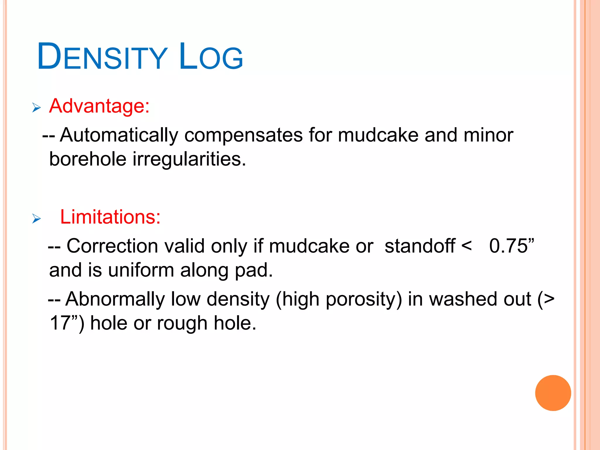 Formation density log | PPTX