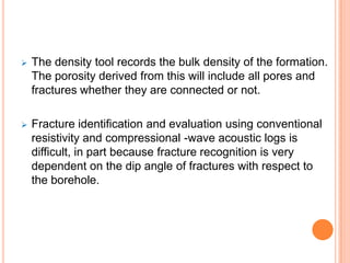 Formation density log | PPTX