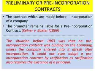 Formation & Incorporation of a Company SIR.ppt