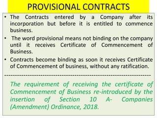Formation & Incorporation of a Company SIR.ppt