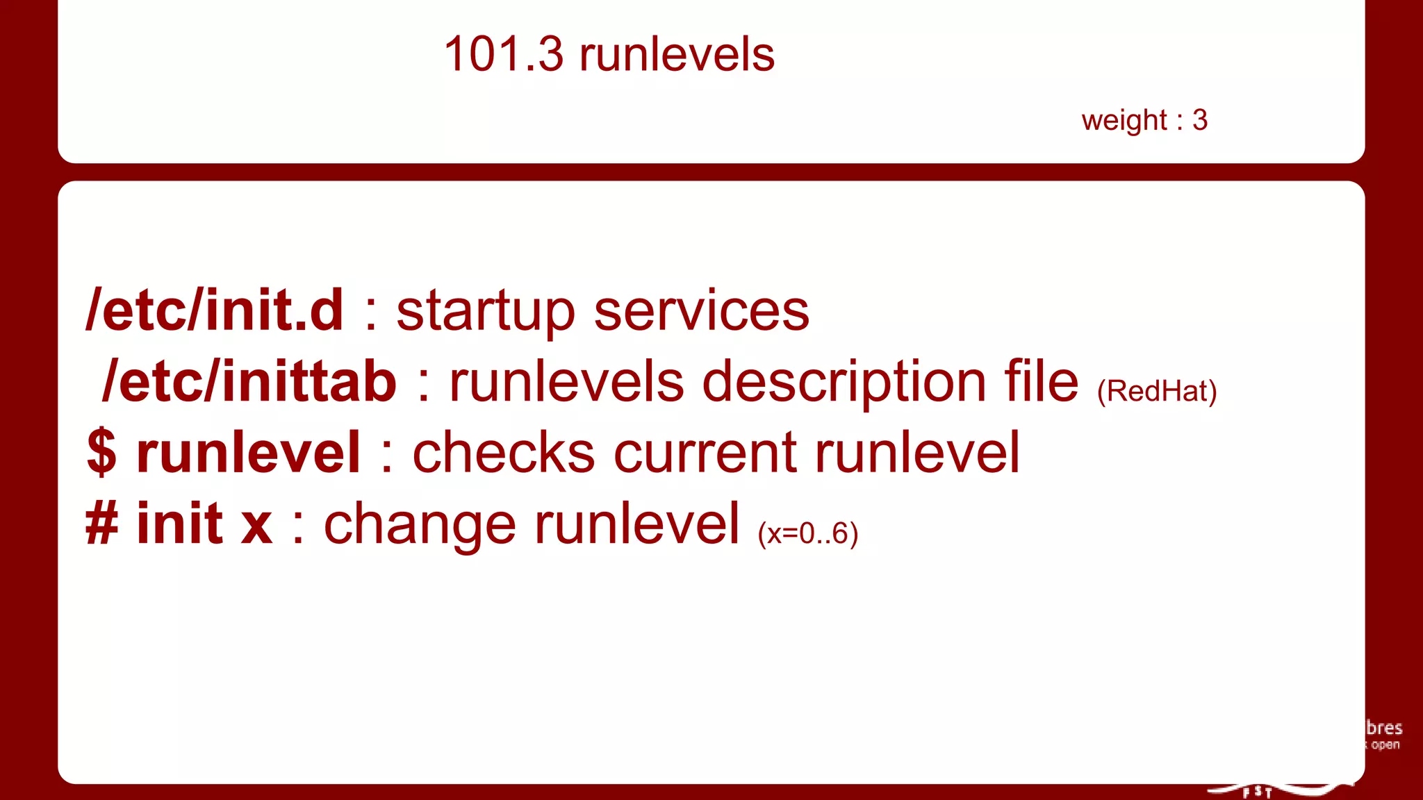 Formation LPIC-1_SysArch | PPTX