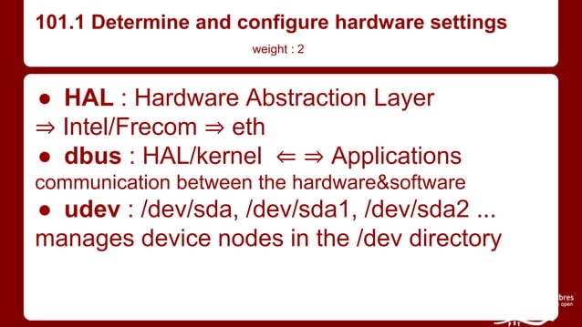 Formation LPIC-1_SysArch | PPTX