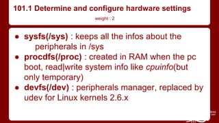 Formation LPIC-1_SysArch | PPTX