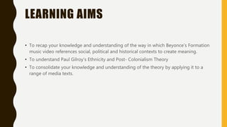 Formation music video lesson 2 | PPT