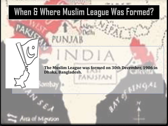 Formation of all india muslim league | PPTX