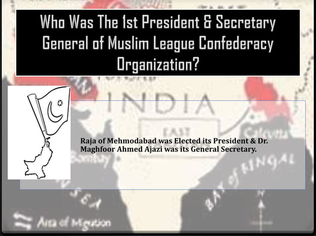 Formation of all india muslim league | PPTX
