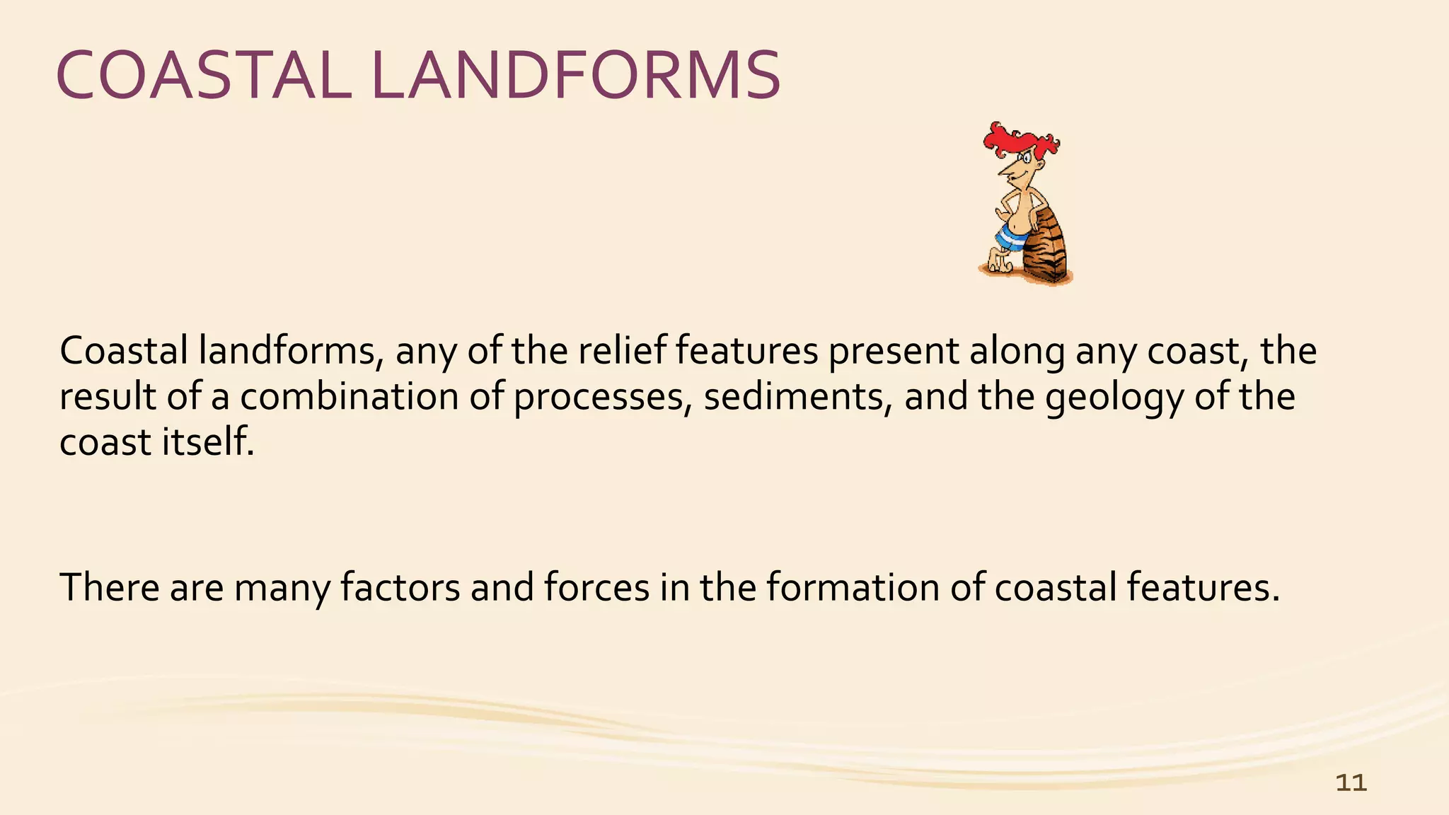 Formation of coastline | PPTX