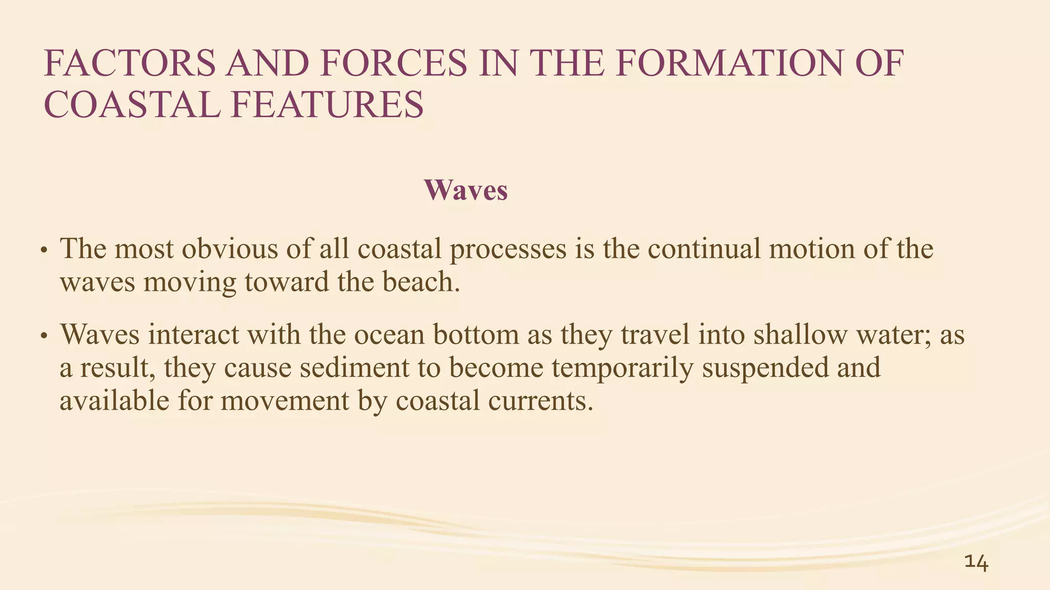 Formation of coastline | PPTX