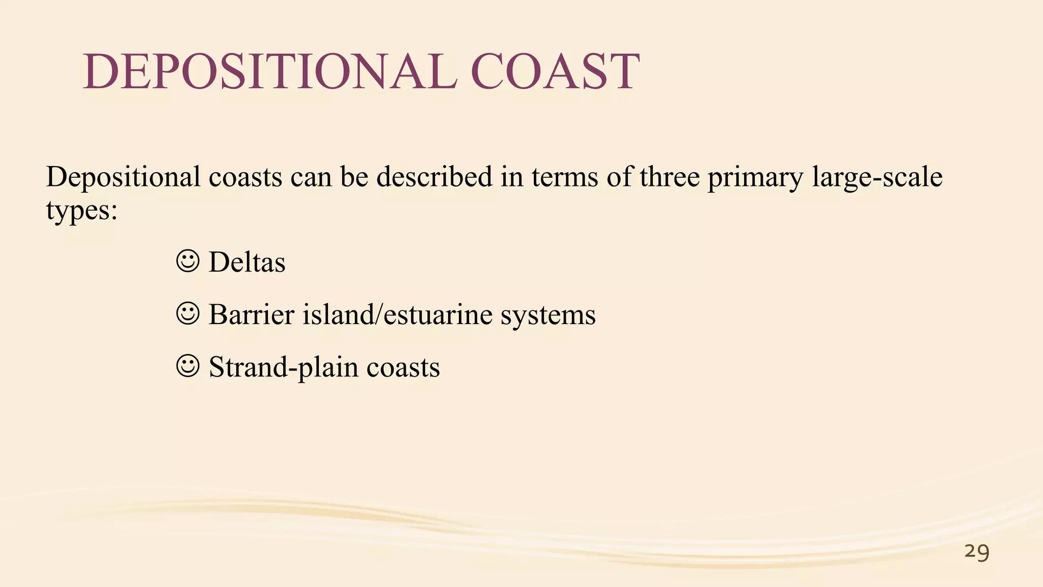 Formation of coastline | PPTX
