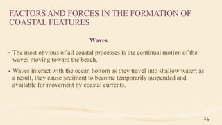 Formation of coastline | PPTX