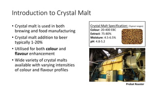 Formation of colour and flavour compounds in crystal copy | PPTX