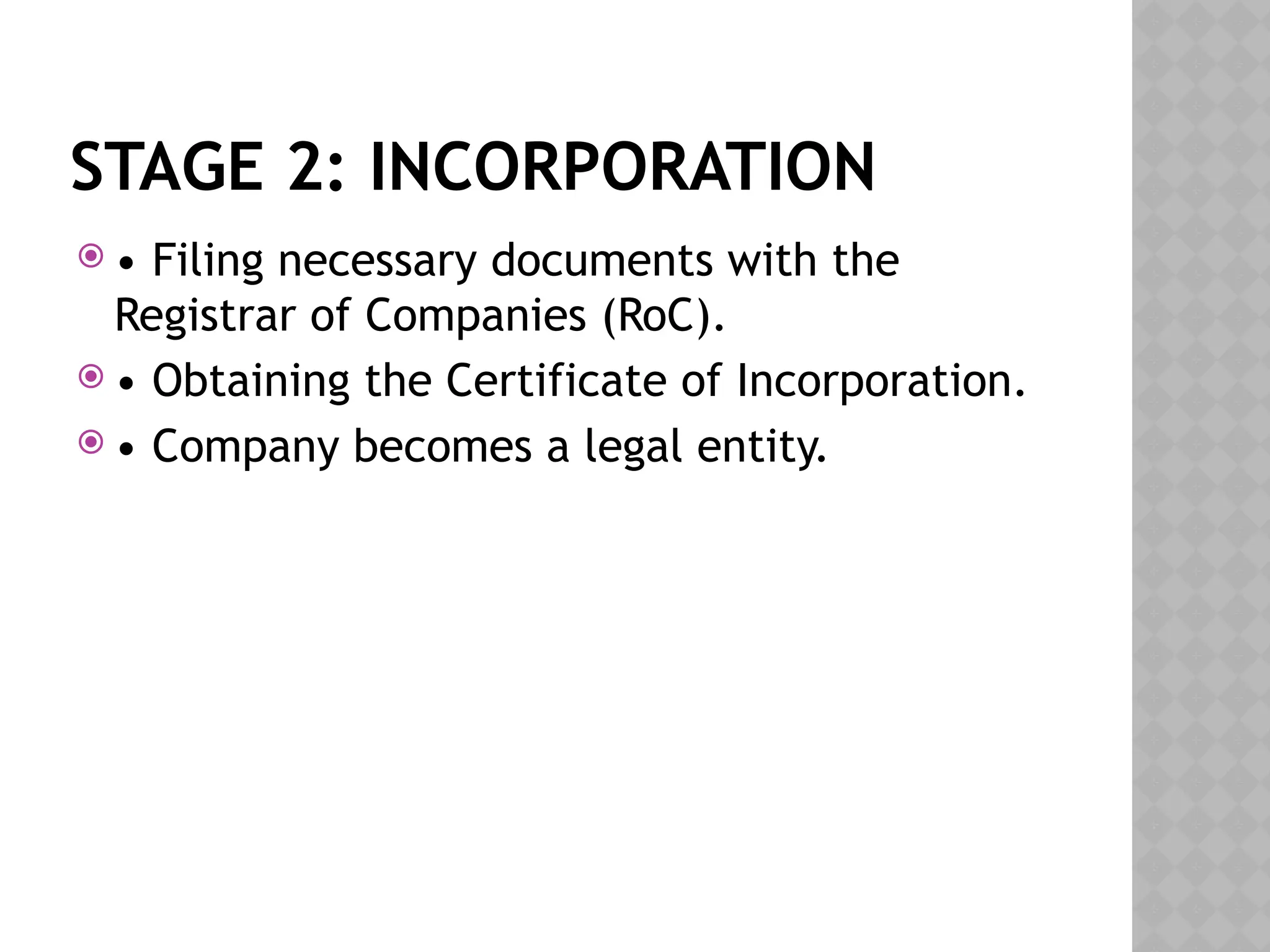 Company formation, Its Commencement and stages | PPTX