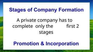 FORMATION OF COMPANY BUSINESS STUDIES.pptx