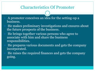 Formation of company 1 | PPTX
