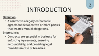 Formation of Contract in Legal Aspects of Business | PPTX