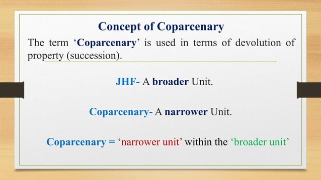 Formation of Coparcenary | PDF