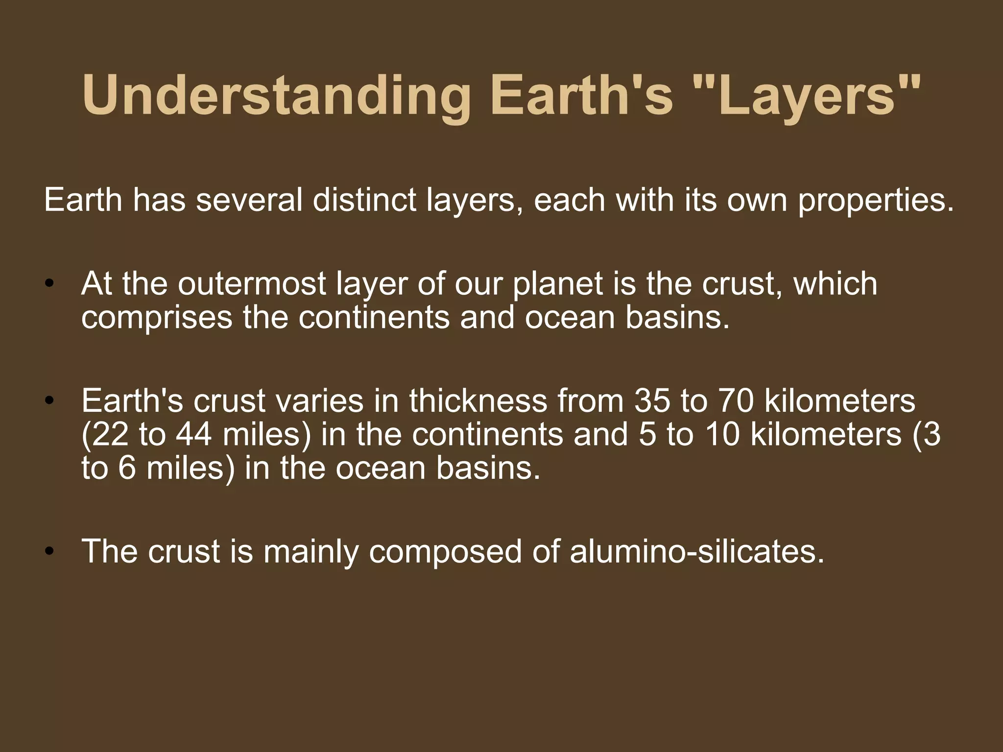 Formation of earths’ geosphere | PPT