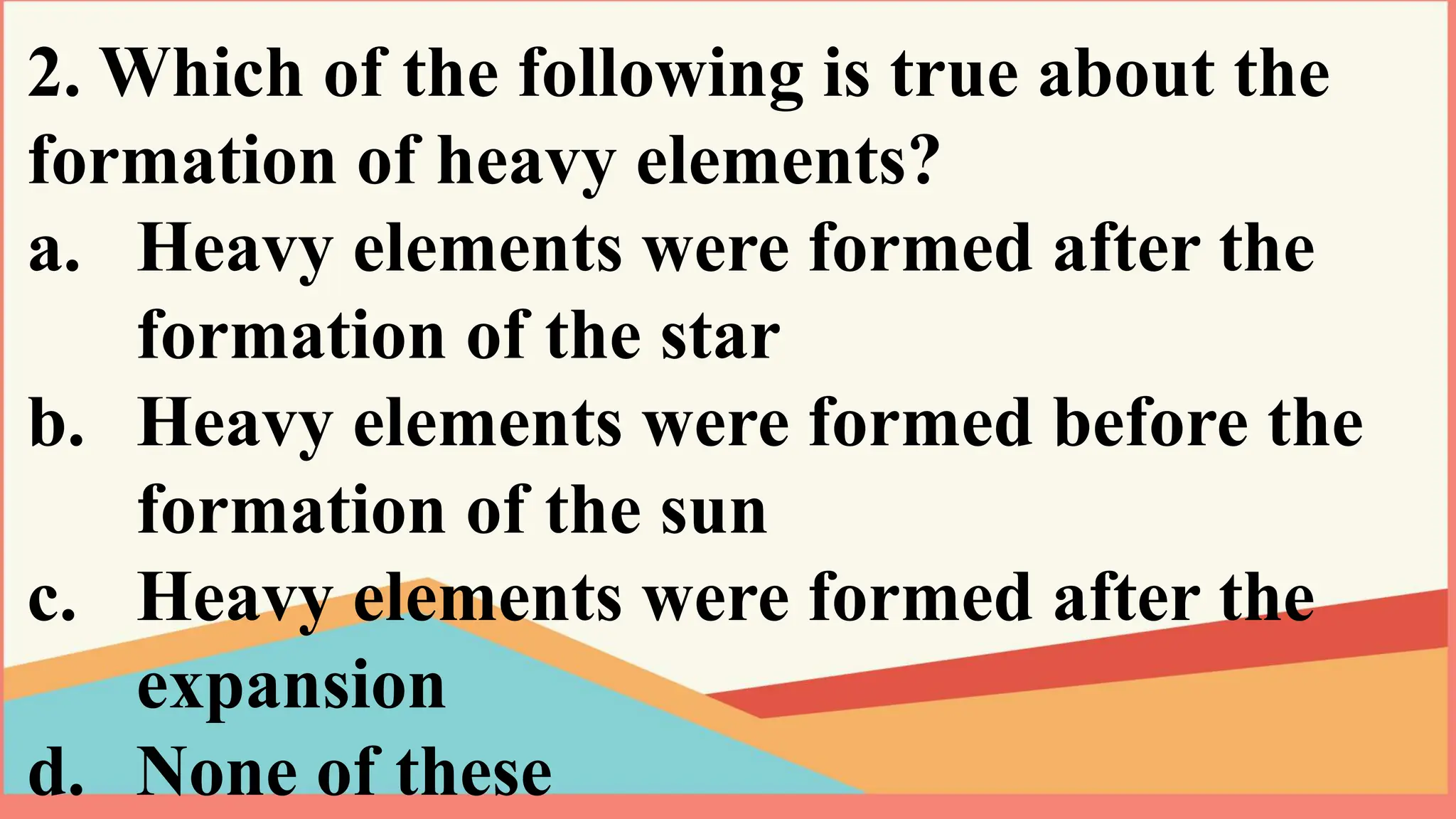 Formation of stars and heavier elements. ppt | PPTX