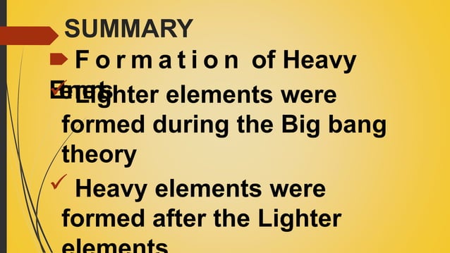 physical science on the formation of heavier elements.pptx