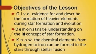 physical science on the formation of heavier elements.pptx