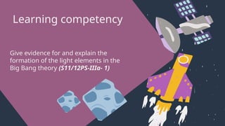 Formation of Light Elements....----------------------------..... | PPTX
