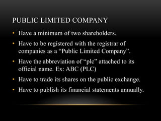 Formation of limited liability company | PPTX