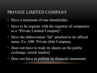 Formation of limited liability company | PPTX