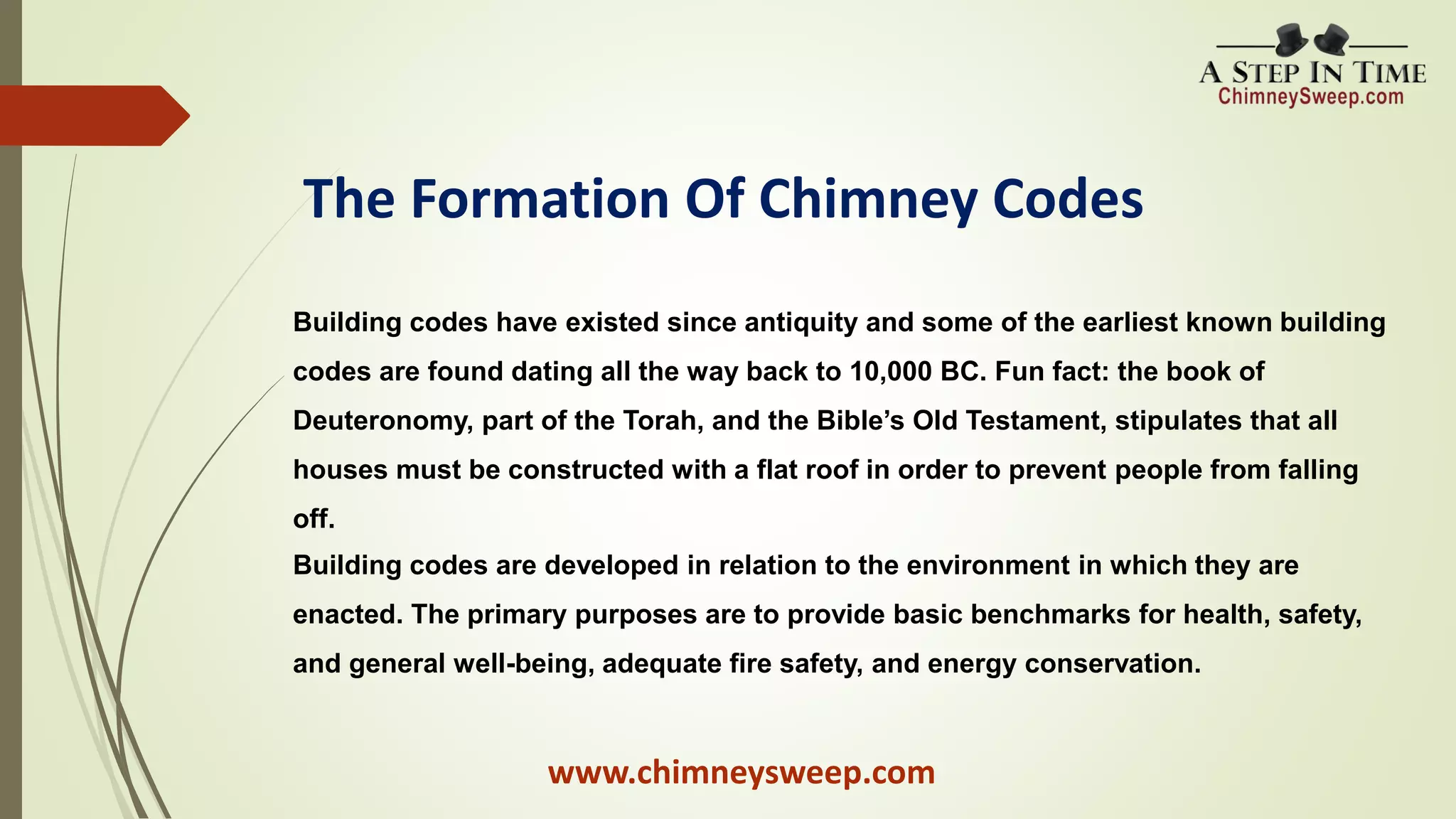 Formation of Modern Chimney Codes & Chimney Maintenance.pptx