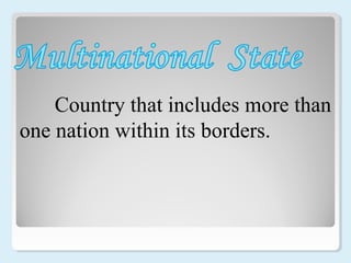 Formation of modern nation state | PPT