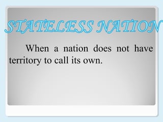 Formation of modern nation state | PPT