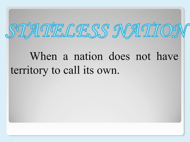 Formation of modern nation state | PPT