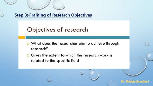 Formation of Objectives & Research Process.pptx