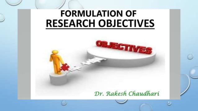 Formation of Objectives & Research Process.pptx