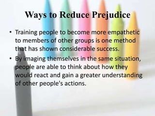 Formation of Prejudice | PPTX