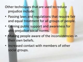 Formation of Prejudice | PPTX