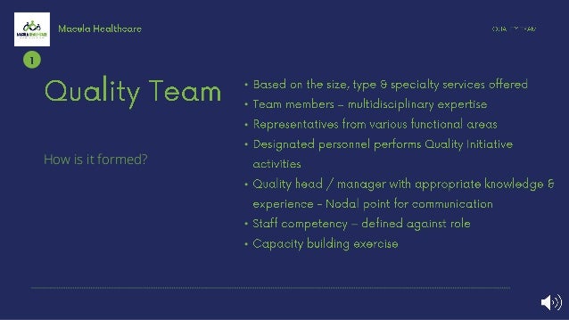 Formation of quality team | PPTX