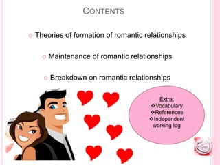 Formation Of Romantic Relationships | PPTX
