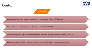 Formation of section 8 company | PPTX
