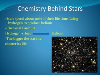 Formation of stars | PPTX