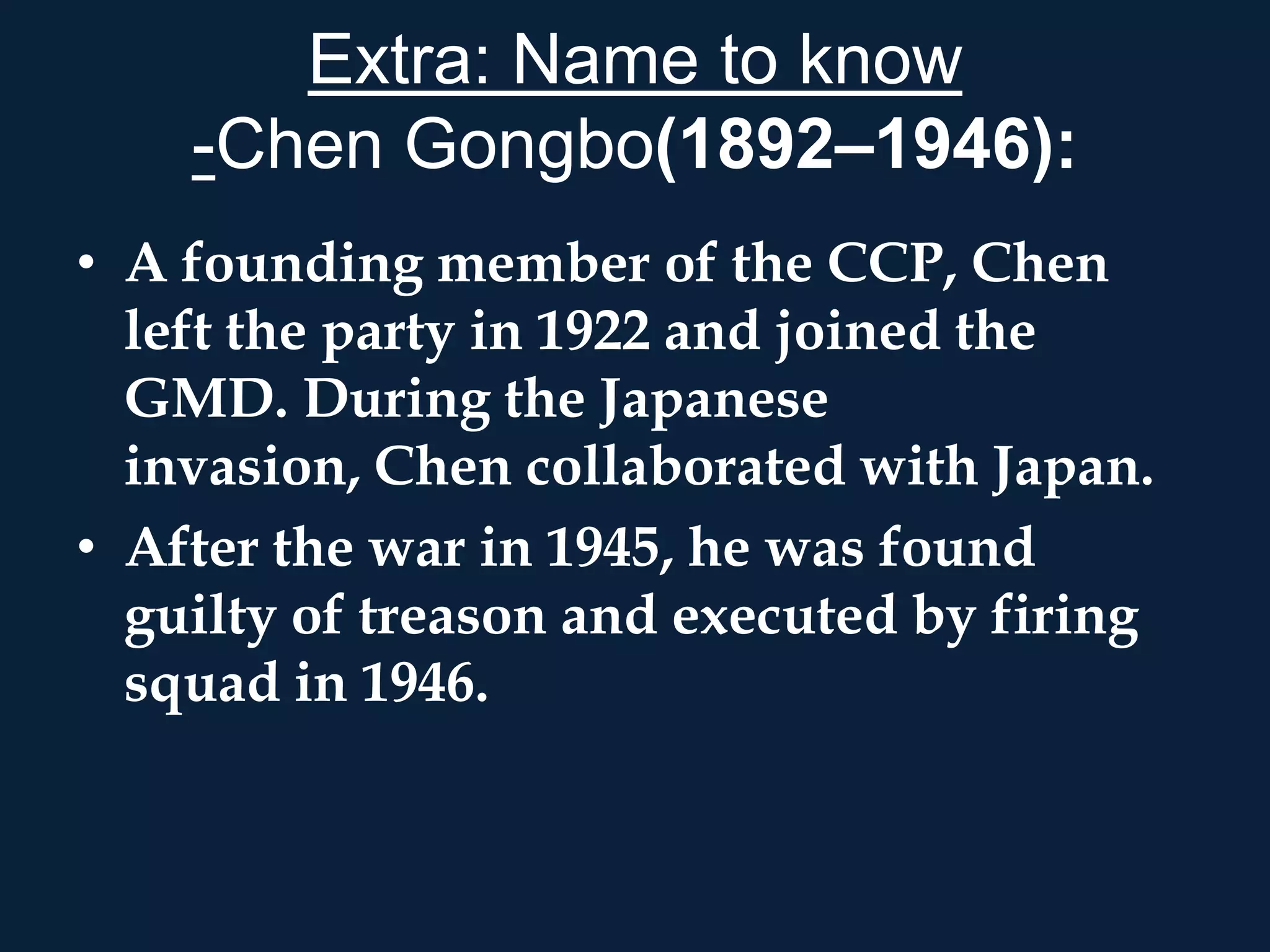 Formation of the ccp | PPTX